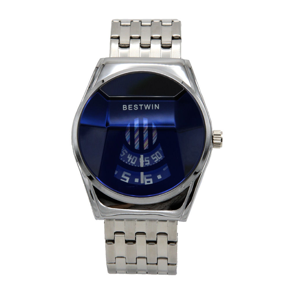 Buy Online Bestwin Circular Watch with Metal Strap, Carton of 200 Pcs ...
