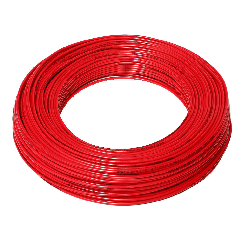 Buy Online Oman Cables Single Core CU/PVC Cable, 100 Yards, 1.5sq.mm ...