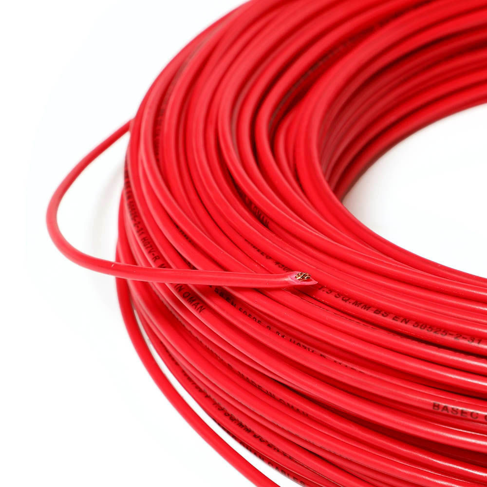 Buy Online Oman Cables Single Core CU/PVC Cable, 100 Yards, 1.5sq.mm ...