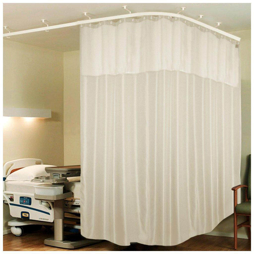 Buy Online Lushomes ICU Bed Partition Zig Zag Hospital Curtains, 144. ...