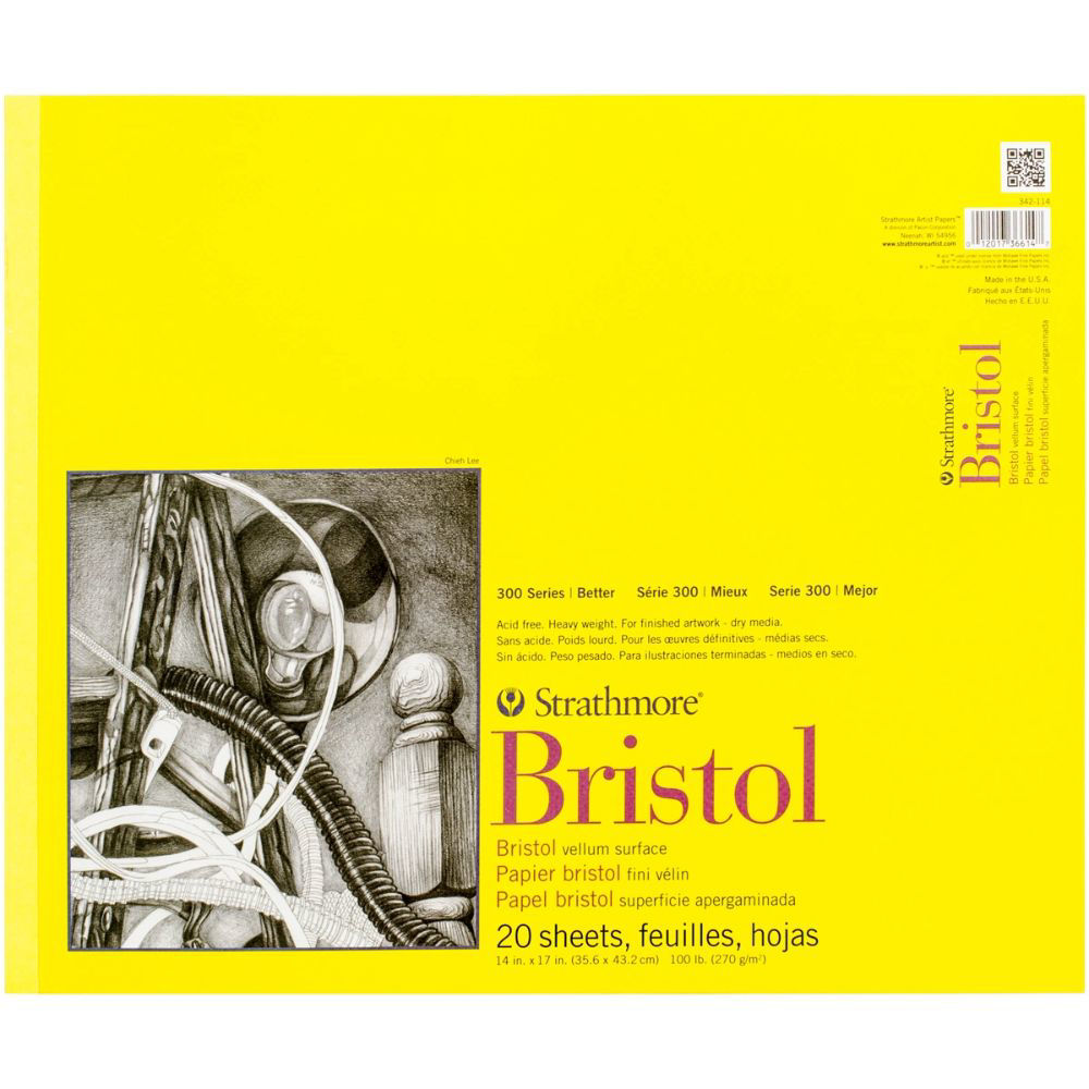 Buy Online Strathmore Bristol Vellum Paper Pad 14x17 20 Sheets In UAE Dubuy buy-online-strathmore-bristol-vellum-paper-pad-14x17-20-sheets-in-uae-dubuy
