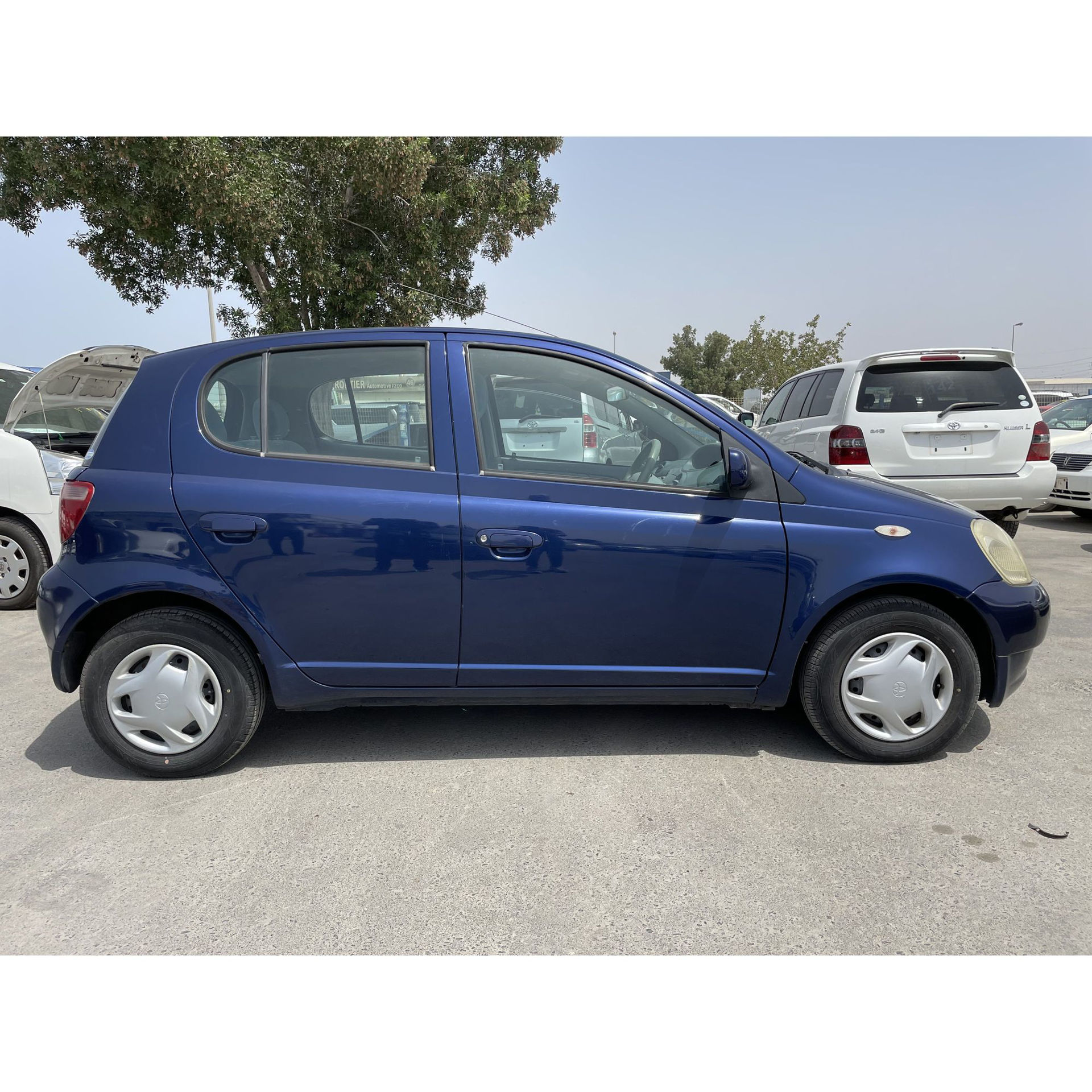 Buy Online Toyota Vitz 1.0L, 2000 - Navy Blue in UAE | Dubuy.com