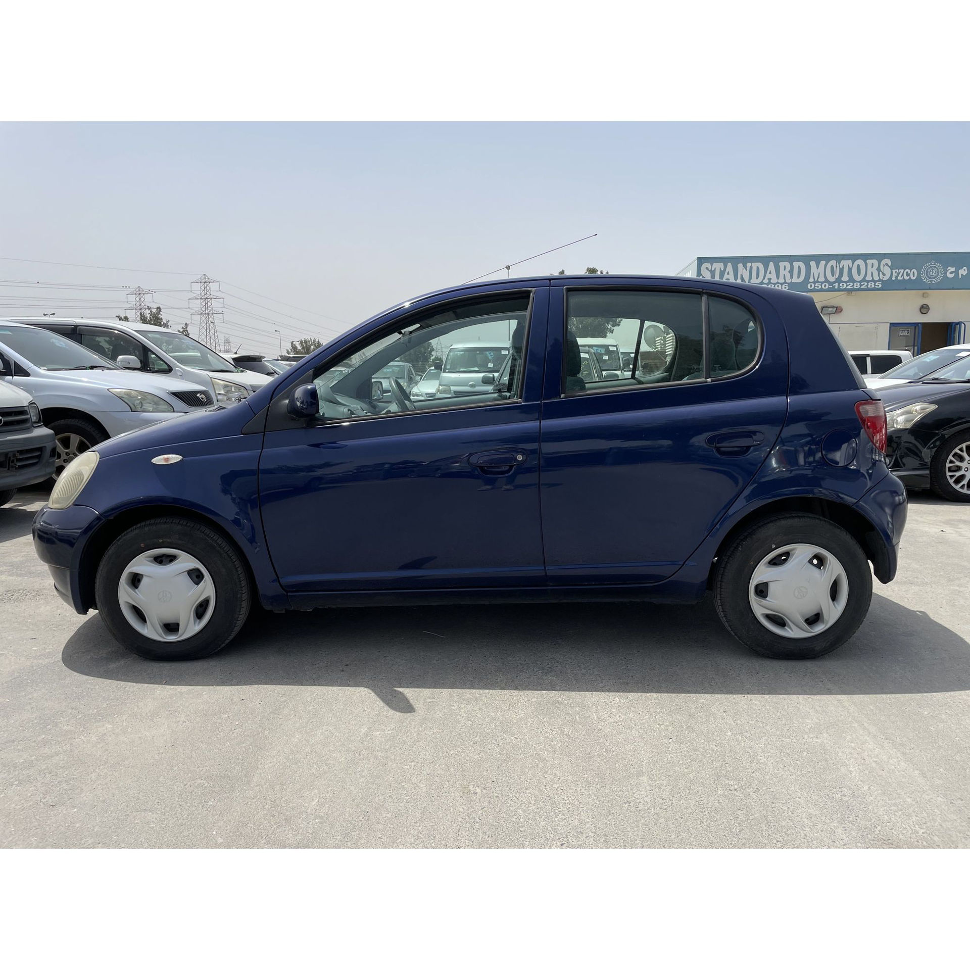 Buy Online Toyota Vitz 1.0L, 2000 - Navy Blue in UAE | Dubuy.com