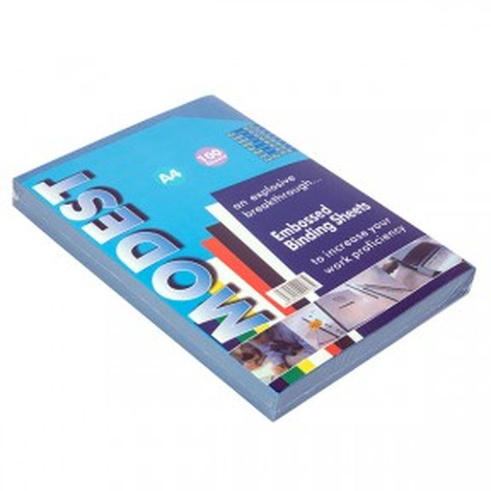 Buy Online Modest A4 Binding Bottom Sheet, Pack of 100 in UAE | Dubuy.com